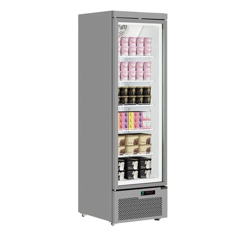 Atom Maxi F1ds Display Freezer White Refrigeration On The Wolds Ltd