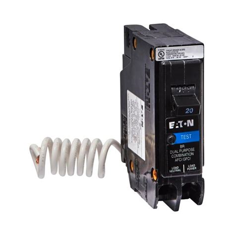 Eaton Br Arc Faultground Fault Circuit Breaker Clam Shell