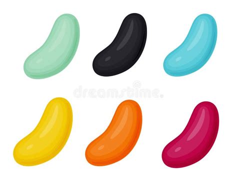 Jelly Beans Sugar Stock Illustrations 521 Jelly Beans Sugar Stock