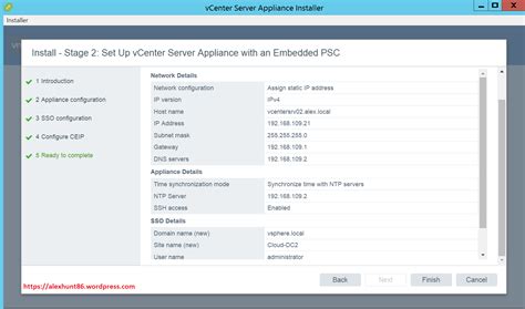 Learning VSphere 6 5 Part 6 Deploying VCSA With Embedded PSC
