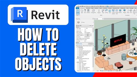 How To Delete Objects In Revit Youtube