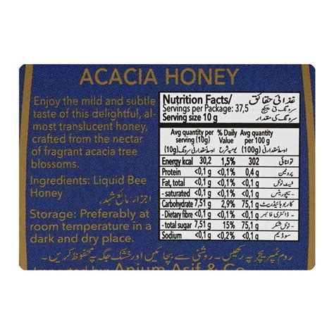 Langnese Acacia Honey 375g
