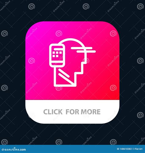 Communication Connected Human Mobile Mobility Mobile App Button Android And Ios Line