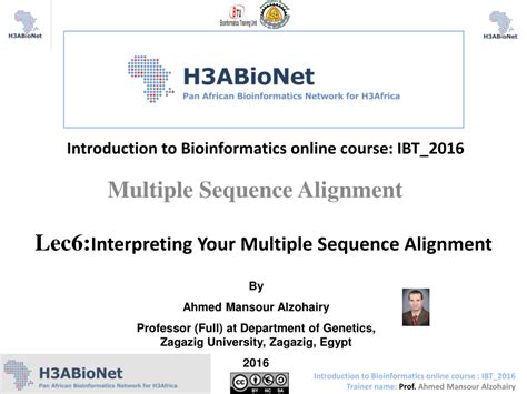 pdf ibt 2016 lec6 interpreting your multiple sequence alignment