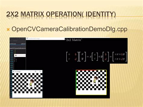 Opencv Affine Matrix Operation Pptx