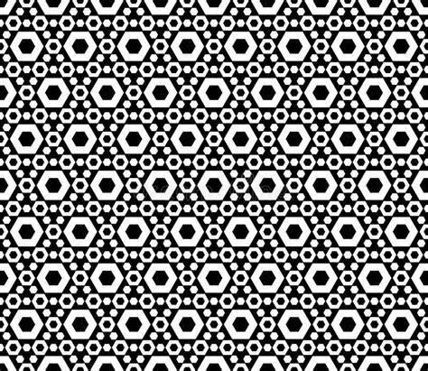 Geometric Seamless Pattern Perforated Hexagons Texture Stock Vector Illustration Of Hexagon