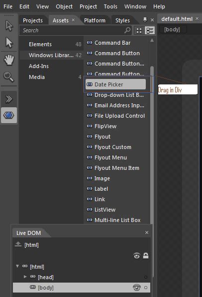 Create Datepicker Control In Windows Store App