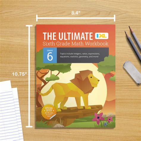 Grade 6 The Ixl Ultimate Math Workbook Paperback