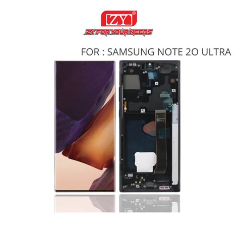 Jual Zy Lcd Samsung Galaxy Note 20 Ultra Fullset Touchscreen Oled