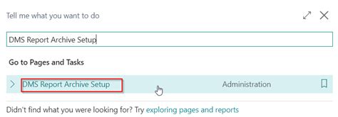 Dms Report Archiving Documentation Dms Connector Sharepoint