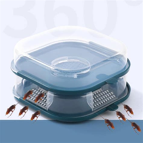 Reusable Cockroach Trap Box Cockroach Trap Catching Roaches Tool Drop