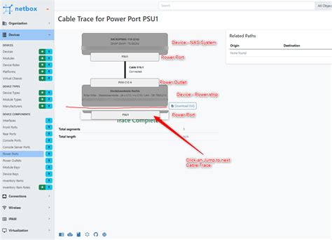 Trace Entire Cable Path From Power Port To Upstream Power Panel · Issue 9518 · Netbox Community