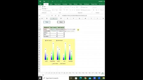 Dynamic Chart Using Check Box Form Control Youtube
