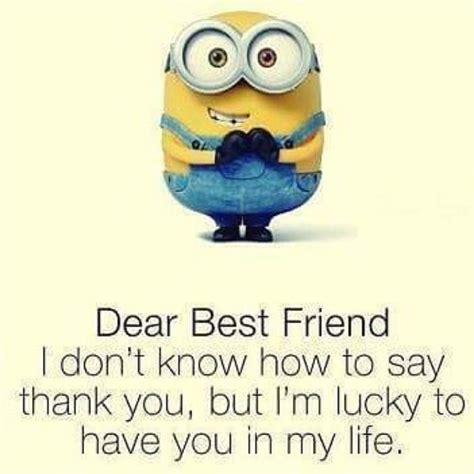 Cute Minion Friendship Quotes Ellits B226 Crazy Friend Funny Quotes
