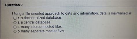 Solved Question In The Data Flow Diagram A Data Flow Can Chegg
