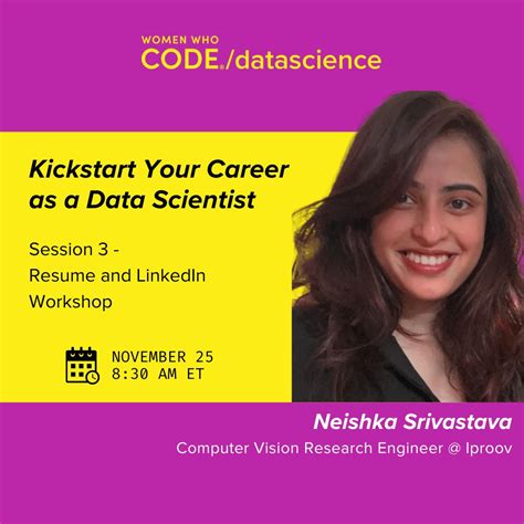 Women Who Code Data Science On Linkedin Kickstart Your Career As A