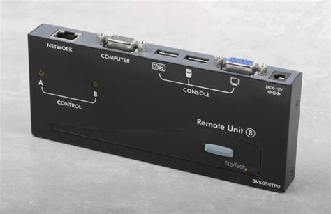 SV565UTPUGB StarTech Com StarTech Com 1 USB VGA Over CATx KVM Extender 150m 898 8321 RS