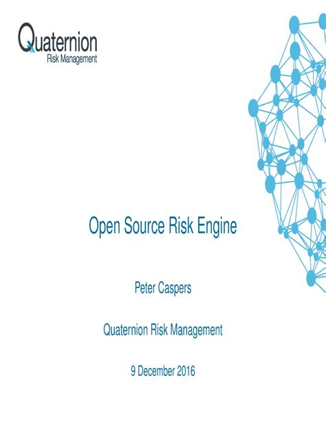 Fillable Online Open Source Risk Engine Fax Email Print Pdffiller