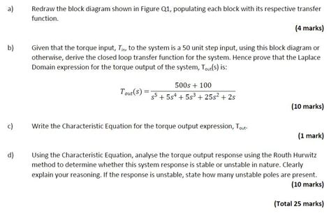 Solved Redraw The Block Diagram Shown In Figure Q Chegg Com