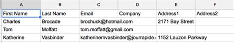 Shopify Help Center Csv Files