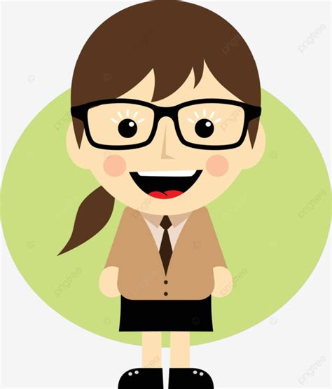 Geek Cartoon Nerd Character Humor Funny Teenager Vector Humor Funny Teenager Png And Vector