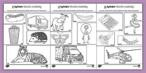 Syllable Segmentation Activity Twinkl Ks1 Grammar Syllable Segmentation Activity Twinkl Ks1 Grammar