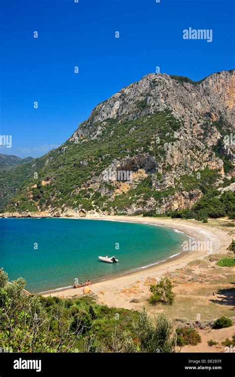 Megalo Seitani Beach Probably The Most Beautiful Beach Of Samos Island