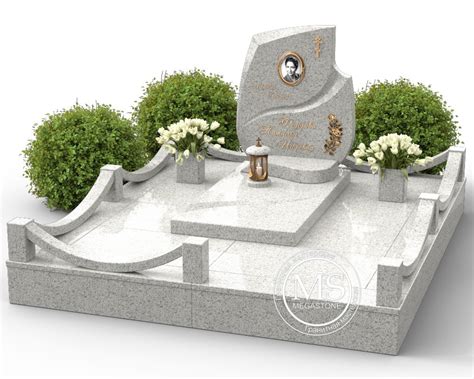 Белый памятник. Гранитный памятник. Белый гранит. | Cemetery monuments ...