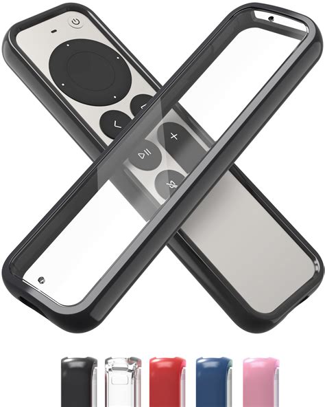 Totalmount Air Rim Case For Apple Tv Remotes Slim Hybrid Black