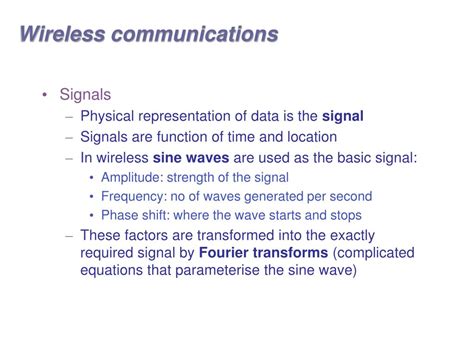 PPT Wireless Radio Communications PowerPoint Presentation Free Download ID