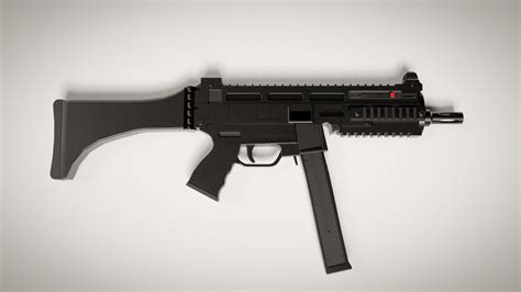 Artstation Submachine Gun
