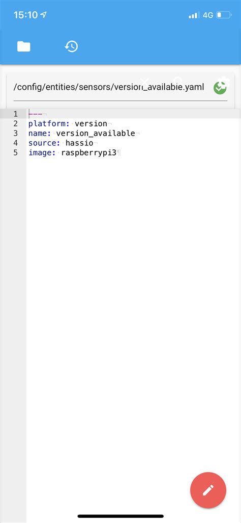 Sensor Image Version Raspberrypi Configuration Home Assistant Community