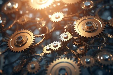 Premium Photo Abstract Image Of A Network Of Interconnected Generative Ai