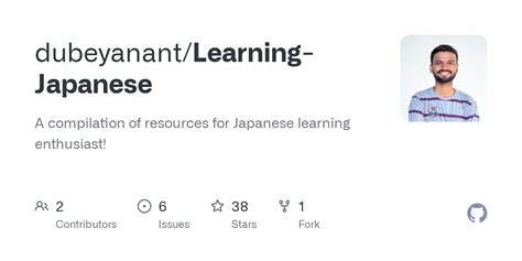 Github Dubeyanantlearning Japanese A Compilation Of Resources For Japanese Learning Enthusiast