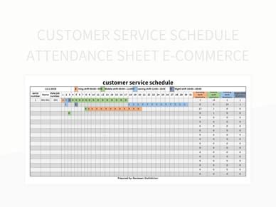 Free Customer Service Templates For Google Sheets And Microsoft Excel Slidesdocs