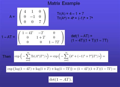 Linear Algebra Origin And Use Of An Identity Of Formal Power Series