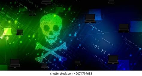 Binary Skull Images Stock Photos Vectors Shutterstock