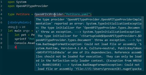Breaks Fsharp Data Npgsql Type Provider Issue Ionide Ionide Vscode Fsharp Github