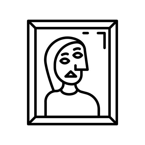 Picasso Icon In Vector Illustration 33542479 Vector Art At Vecteezy