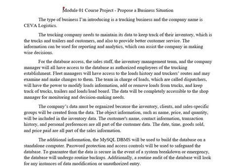 Solved Sql Assignment Now That You Have A Fully Developed