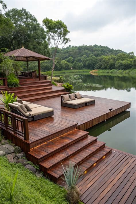 Creative Designs For Small Pond Docks Fern And Fibre