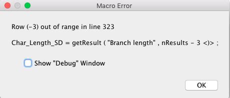 DiameterJ Macro Error Usage Issues Image Sc Forum