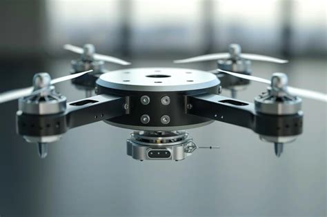 A Silver Joystick Controls A Drone In Flight Generative Ai Premium Ai A Silver Joystick Controls A Drone In Flight Generative Ai Premium Ai
