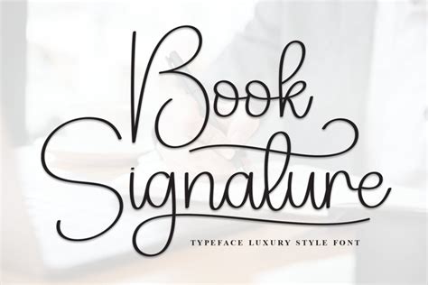 Book Signature 4147377