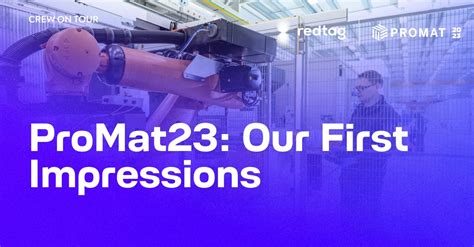 Redtag Salesforce Implementation And Consulting On Linkedin First Impressions On Promat2023 Show