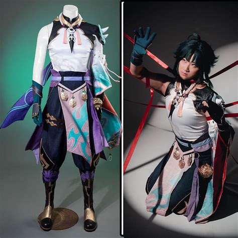 Genshin Impact Xiao Cosplay Costumeshoes C07487 Aaa En 2024