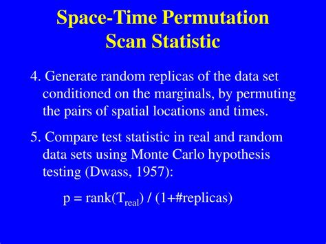 Ppt Space Time Scan Statistics For Early Warning Systems Powerpoint Presentation Id 889926