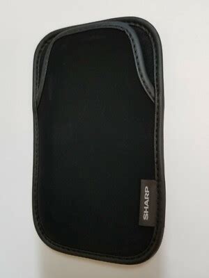 Black Phone Car Keys Comfortable Carrying Pouch Case For Sharp Sidekick