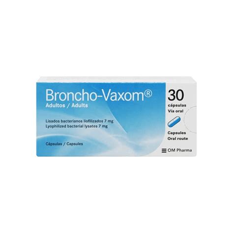 Broncho Vaxom Ompharma X 30 Un