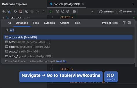 Presentation Assistant Datagrip Documentation
